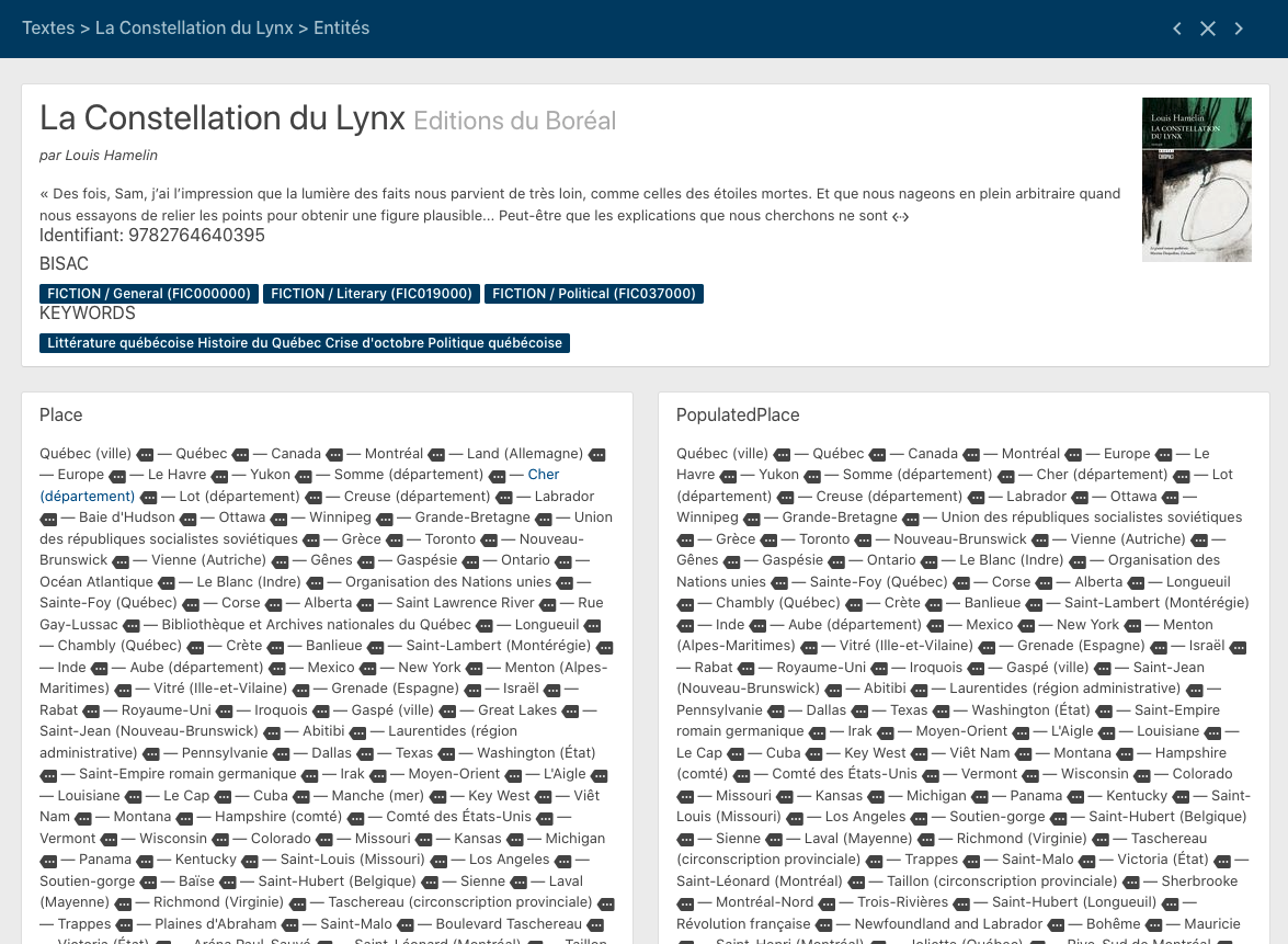 Nouveautés 2021 dans TAMIS – Projet TAMIS